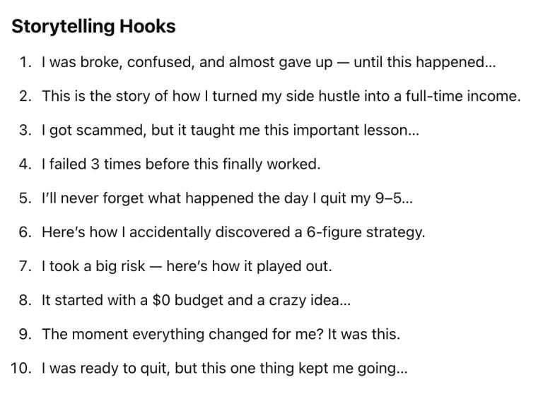 HookStack - 600+ Viral Hook Scripts to Hook Your Audience Instantly