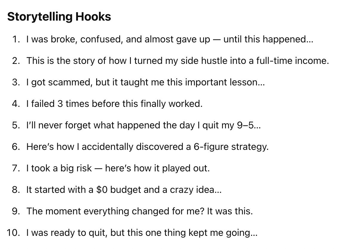 HookStack - 600+ Viral Hook Scripts to Hook Your Audience Instantly